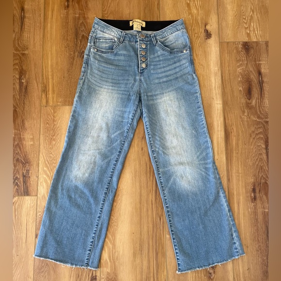 Democracy | Jeans | Democracy Light Blue Wide Leg Jeans | Poshmark